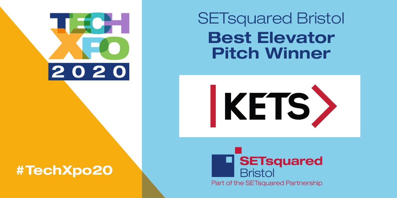 KETS Quantum Security wins Tech-Xpo 2020